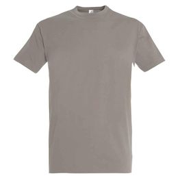 SOLS - "Imperial" T-Shirt Schwere Qualit&auml;t f&uuml;r Herren/Damen Unisex (Hellgrau)