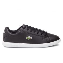 Lacoste Absolvent BL 1 SMA MENS MENS Schwarz/Wei&szlig; -Trainer