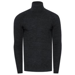Rusty Neal Slim Fit Feinstrick Business Rollkragen-Pullover