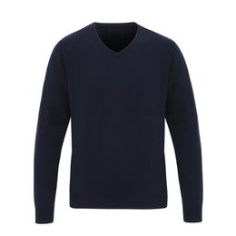 Premier - "Essential" Sweatshirt V-Ausschnitt f&uuml;r Herren (Marineblau)