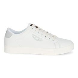 PME-Legend PME Legend Turnschuhe f&uuml;r ihn. Die Turnschuhe sind aus hochwertigem Kunstleder und Textil gefertigt. Der Turnschuh hat eine herausnehmbare EVA-Einlegesohle, die f&uuml;r eine angenehme D&auml;mpfung sorgt. Marke: PME LegendModellname: CariorKategorie: Herren-SneakerMaterialien: Kunstleder/TextilFarbe: wei&szlig;