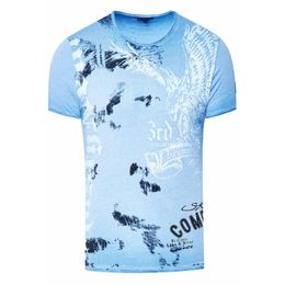 Rusty Neal T-Shirt Verwaschen American Eagle Print