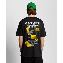 Lyle & Scott T-Shirt mit Grafikdruck auf der R&uuml;ckseite