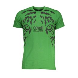 Cavalli Class Tiger Eye T-Shirt Gr&uuml;n