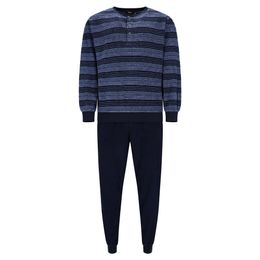 Hajo Schlafanzug Klima Frottee Pyjama