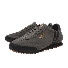 Patrick - "Rio" Sneaker f&uuml;r Herren, Wildleder (Holzkohle/Schwarz)