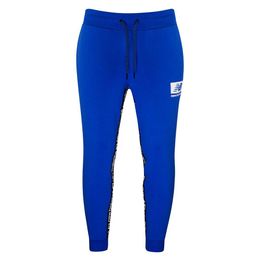 New Balance Neue Balance Stretch Taille Blue Essential ID Herren Fleece Track Hosen MP13508 LSB