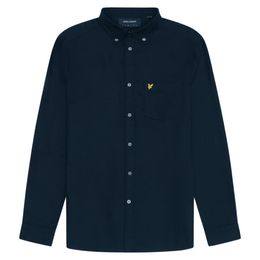 Lyle & Scott Dunkelblaues Langarmhemd von Lyle & Scott