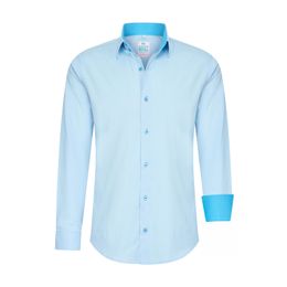 Rusty Neal Pastell Hemd S - 6XL Slim Fit Cotton-Stretch