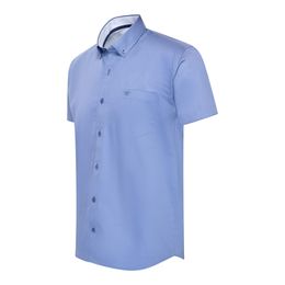 Cappuccino Italia Hemden Toscana Stretch Blau
