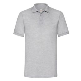 Fruit of the Loom - "65/35" Poloshirt f&uuml;r Herren (Grau meliert)