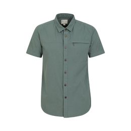 Mountain Warehouse Herren Kokosnuss Slub Kurzarm-Shirt (Gr&uuml;n)