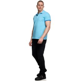 Rusty Neal Kontrast Polo Pique Shirt Regular Fit