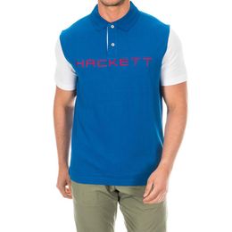 Hackett Kurz&auml;rmeliges Herren-Poloshirt mit Reverskragen HMX1008B