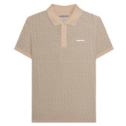 Lambretta - "AW24" Poloshirt f&uuml;r Herren (Steinfarben)