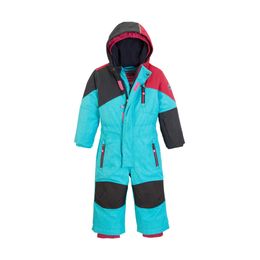 Skianzug Killtec "Kesley Mini", M&auml;dchen, Gr. 110/116, blau (t&uuml;rkis), Obermaterial: 100% Polyester.Futter: 100% Polyester.F&uuml;llung: 100% Polyester, Sportanz&uuml;ge Skianzug, Skioverall, wind- und wasserdicht, innen warmes Fleece
