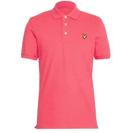 Lyle & Scott Lyle & Scott Electric Pink Plain Poloshirt
