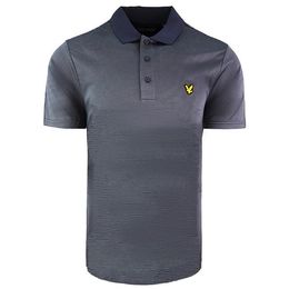 Lyle & Scott Lyle & Scott Golf Microstripe Herren Poloshirt grau