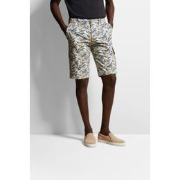 Bugatti Herren Bermuda mit grafischem Allover-Print