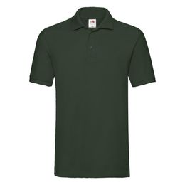 Fruit of the Loom - "Premium" Poloshirt f&uuml;r Herren/Damen Unisex (Flaschengr&uuml;n)