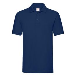Fruit of the Loom - "Premium" Poloshirt f&uuml;r Herren/Damen Unisex (Marineblau)