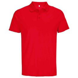 SOLS - "Pitcher" Poloshirt f&uuml;r Herren/Damen Unisex (Rot)