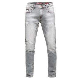 Rusty Neal Jeans Hose "TORI" Slim Fit Destroyed Denim