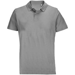 SOLS - "Pulse" Poloshirt f&uuml;r Herren/Damen Unisex (Grau meliert)