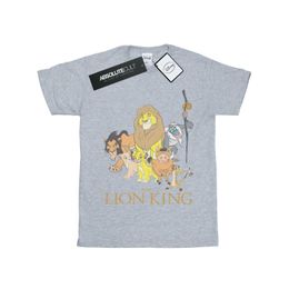 Disney Herren Der K&ouml;nig der L&ouml;wen Gruppe T-Shirt (Sport grau)