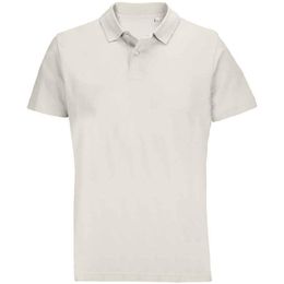 SOLS Unisex-Erwachsene Pulse Pique Poloshirt (Naturwei&szlig;)