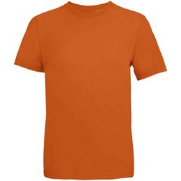 SOLS - "Tuner" T-Shirt f&uuml;r Herren/Damen Unisex (Dunkel-Orange)