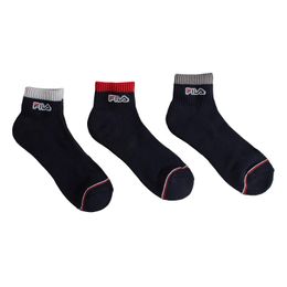Fila Pack-3 Viertelsocken F2522 f&uuml;r Herren und Damen