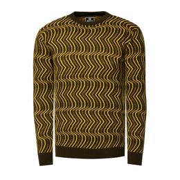 Rusty Neal 80er-Design Feinstrick Rundhals-Pullover