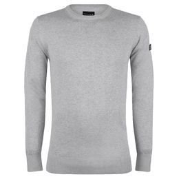 PRESLY & SUN Herren-Pullover der Marke Presly & Sun. Der Pullover von Presly & Sun ist aus Bio-Baumwolle hergestellt und hat eine normale Passform. Die weiche Baumwolle sorgt f&uuml;r hohen Tragekomfort. Marke: Presly & SunModellname: Will R-Neck Knitted Pullover Kategorie: HerrenpulloverMaterialien: BaumwolleFarbe: grau