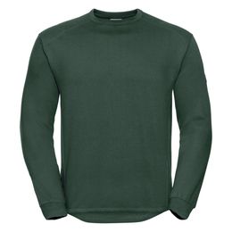 Russel Athletic Russell Herren Rundhalsausschnitt Set In Sweatshirt Top (Flasche Gr&uuml;n)