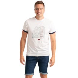 Herren Kurzarm Baumwoll T-Shirt mit Druck PRI2537