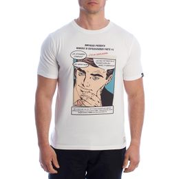 Herren Kurzarm Baumwolle Comics T-Shirt HS24MTS21-C
