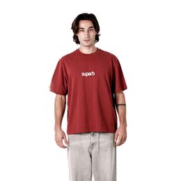 Super B Herren Oversized Baumwoll Kurzarm T-Shirt Little Core Puffy SPRB3500