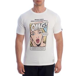 Herren T-Shirt aus Baumwolle kurz&auml;rmelig Comics HS24MTS21-D