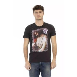 Jesus Kunst T-Shirt mit kurzen &Auml;rmeln und Rundhalsausschnitt