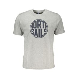 North Sails Kreislogo T-Shirt mit kurzen &Auml;rmeln und Rundhalsausschnitt