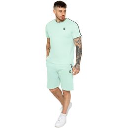 Kruze | Herren Trainingsanzug mit T-Shirt und Shorts mit Band