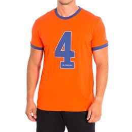 La Martina Kurz&auml;rmeliges T-Shirt f&uuml;r M&auml;nner TMR312-JS206