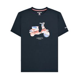 Lambretta - "AW24" T-Shirt f&uuml;r Herren (Marineblau)