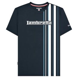 Lambretta - T-Shirt f&uuml;r Herren (Marine/Rauchblau)
