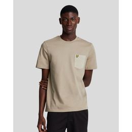 Lyle & Scott Lyle & Scott � T-Shirt mit farblich abgestimmter Tasche in Gr�n