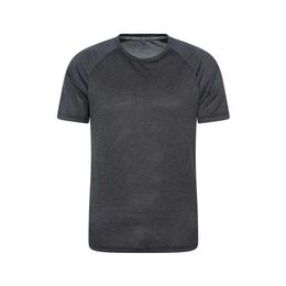 Mountain Warehouse - "Pulse" T-Shirt f&uuml;r Herren, IsoCool, kurz&auml;rmlig (Dunkelgrau)
