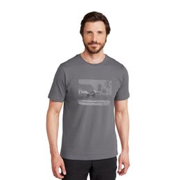 Mountain Warehouse - "Ocean Drive" T-Shirt f&uuml;r Herren (Dunkelgrau)