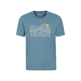 Mountain Warehouse - T-Shirt f&uuml;r Herren (Blau)