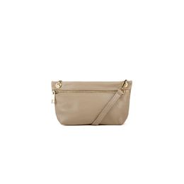 Giulia Monti Umh&auml;ngetasche Grau Beige